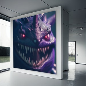 Gengar: Get Mesmerized by Our Realistic and Epic Digital Wall Art ...
