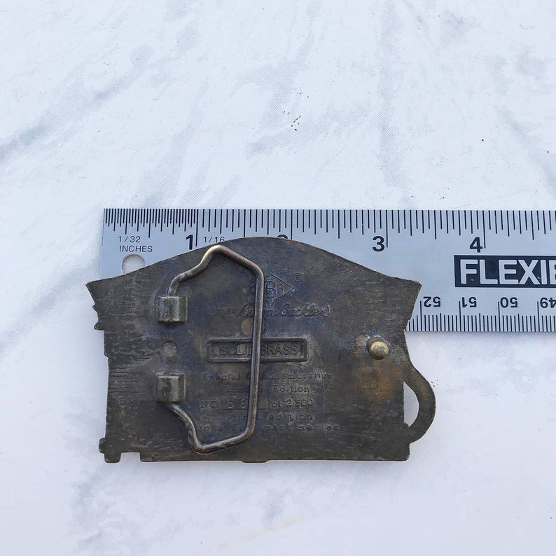 Vintage Men's Belt Buckle Engineer Commemorative Solid - Etsy