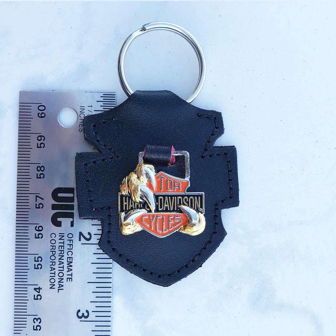 Vintage Harley Davidson Eagle Claw Keychain 1991 Solid Copper - Etsy