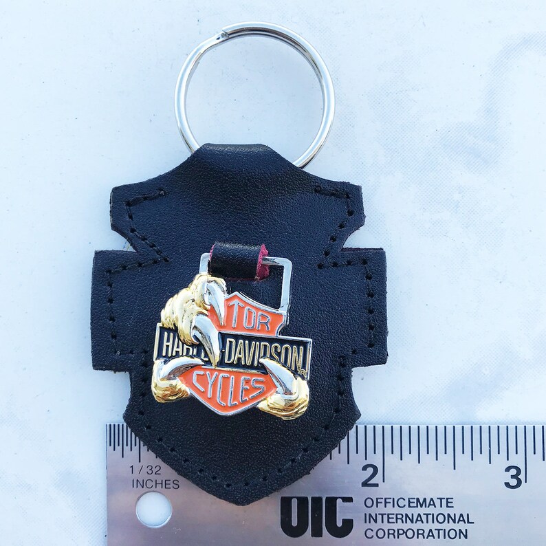 Vintage Harley Davidson Eagle Claw Keychain 1991 Solid Copper - Etsy