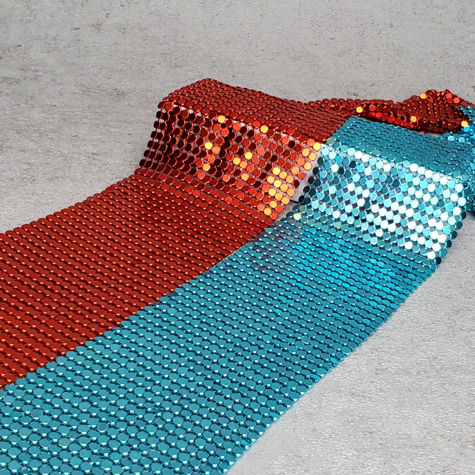 Gold Metal Mesh Fabric, Metal Mesh Ribbon for DIY, Home Disco ...