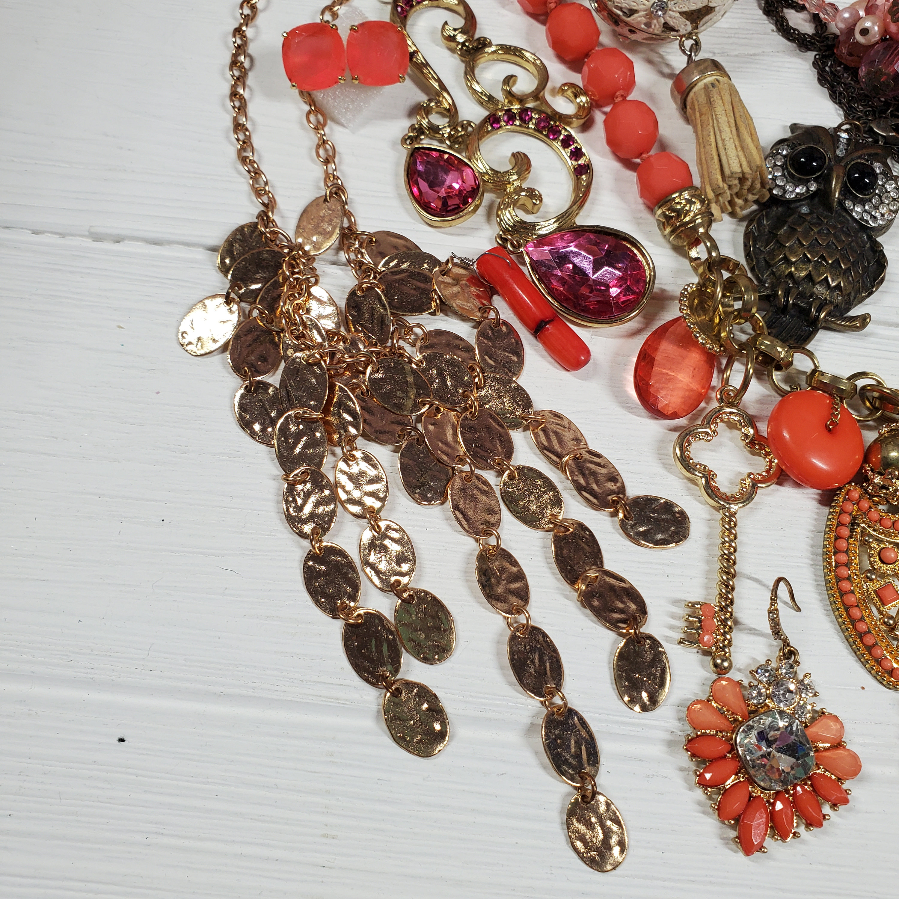 Vintage Junk Jewelry Lot, Lot Craft Junk Wear Resale, Tangled Crafting ...