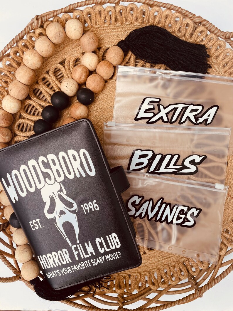 Whats Your Favorite Scary Movie Budget Binder A6 Cash - Etsy