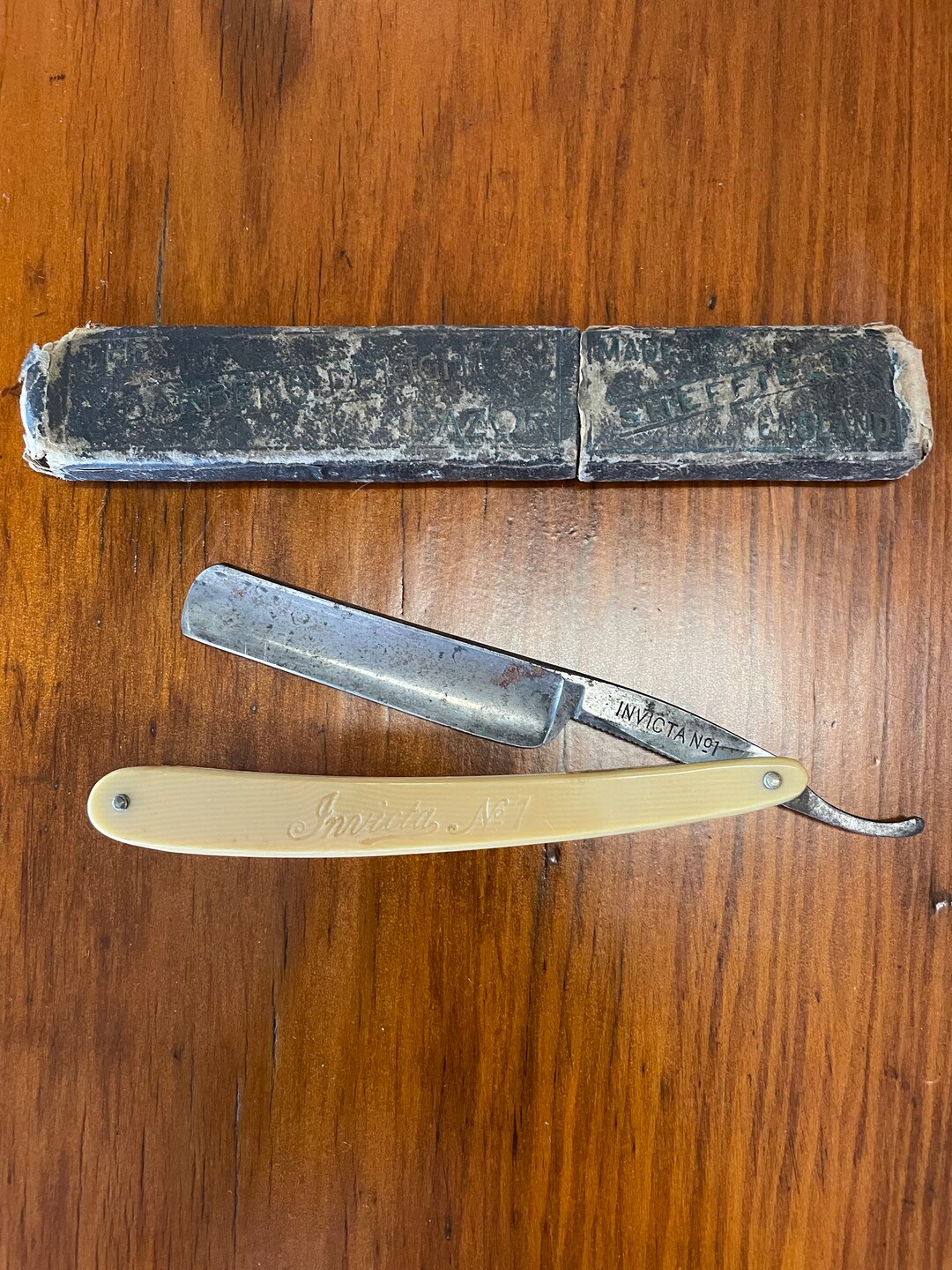 Invicta No.1 Straight Razor 1900s - Etsy