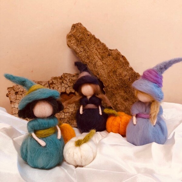 Needle Felted Witch - Etsy