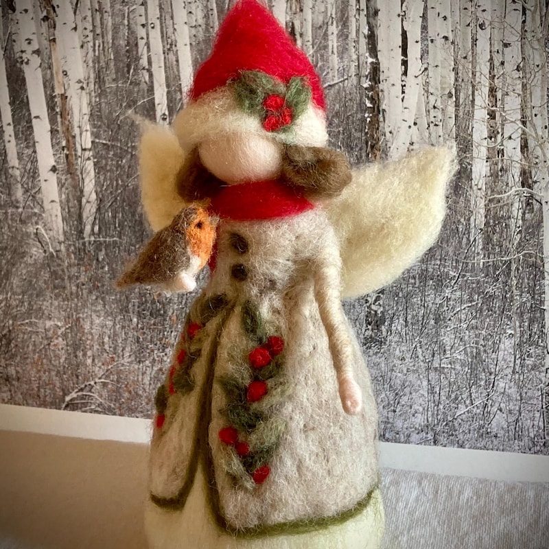 Tree Topper Wool Fairies - Etsy