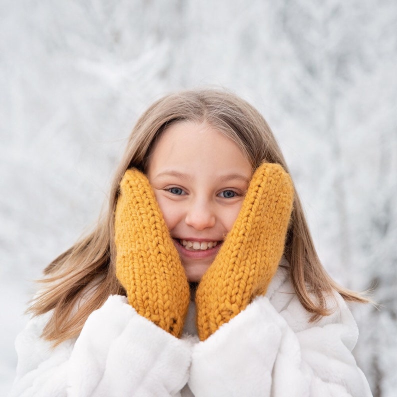 Knit Mittens | Wool Mittens | Warm Mittens | Women's Mittens | Men's ...