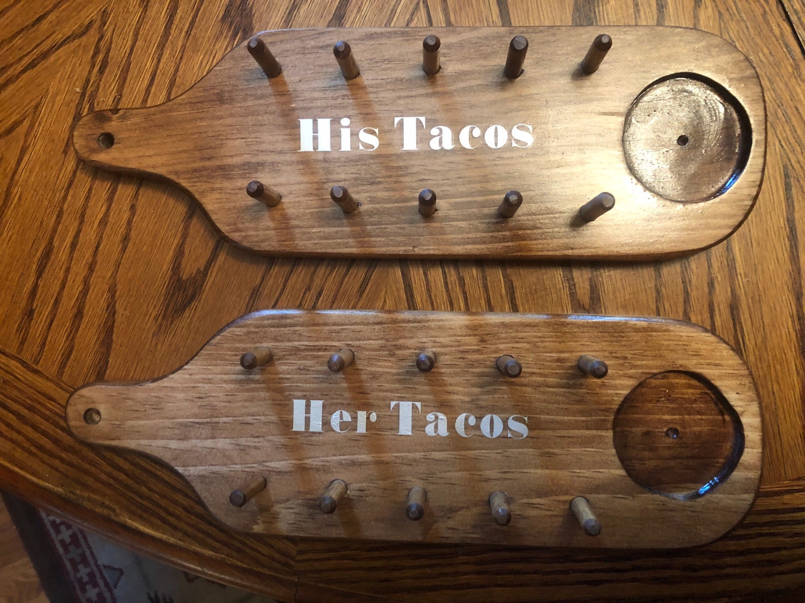 Unique Taco Lovers Taco Stands Trays Personalized | Etsy