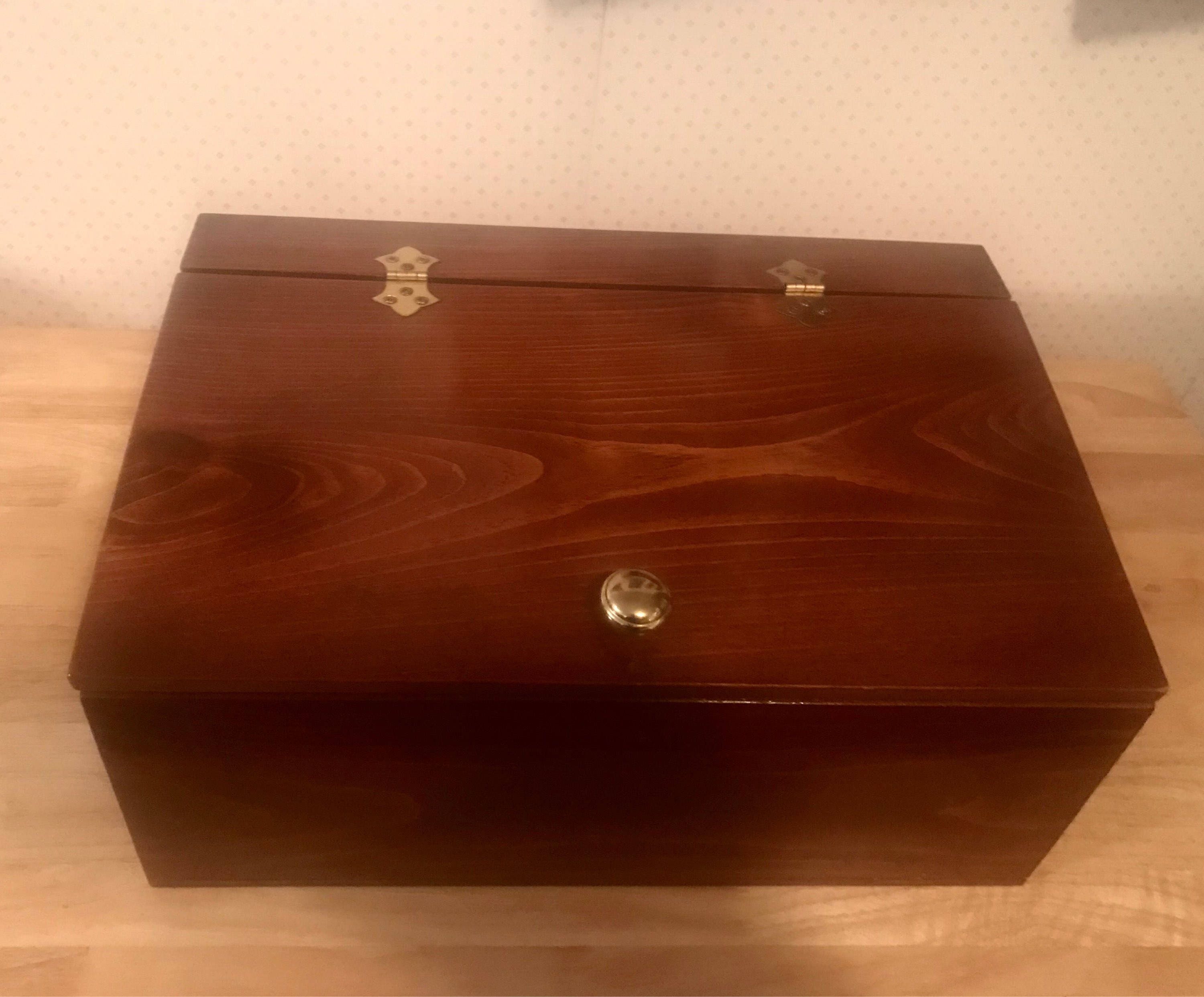Bread Box Wooden Beautifully Hand Crafted - Etsy