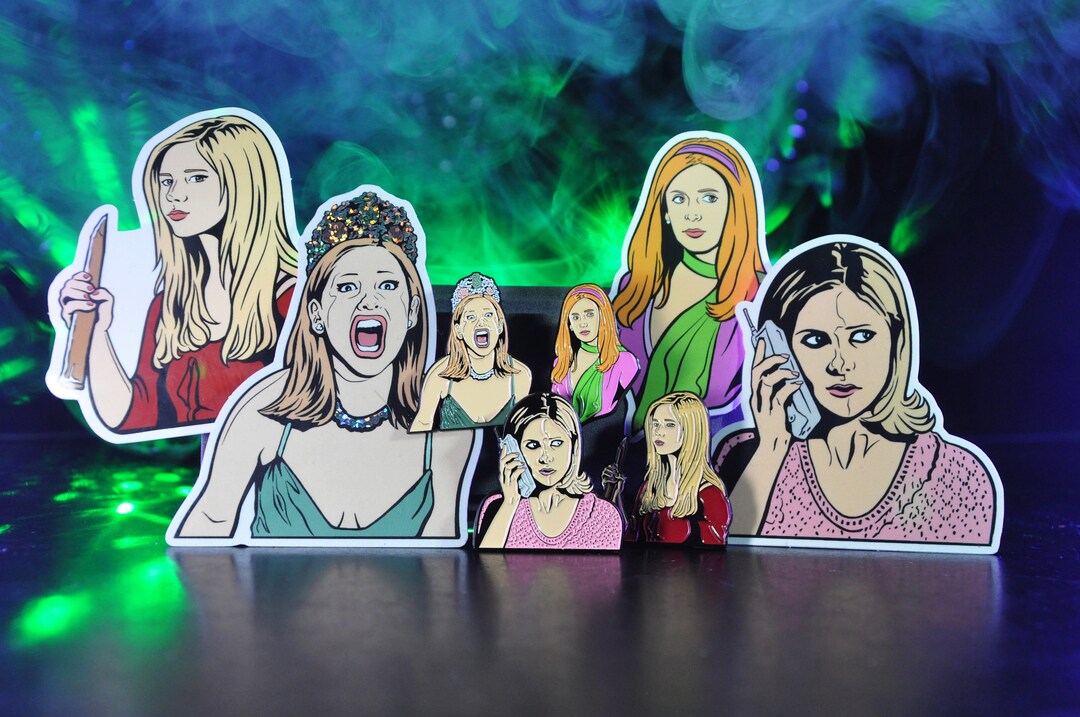 Queen SMG Sticker and Pin Set - Etsy
