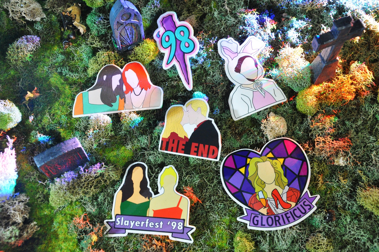 Slayerfest 98 Sticker Pack | Etsy