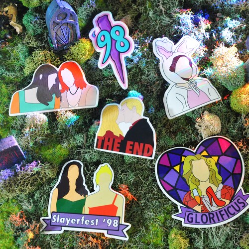 Slayerfest 98 Sticker Pack | Etsy