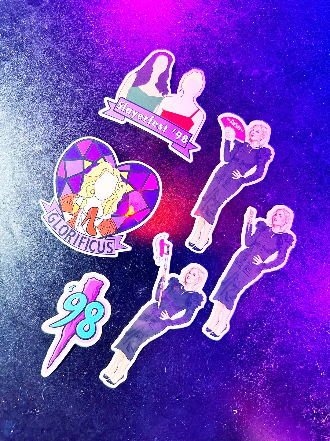 Slayerfest 98 Sticker Pack - Etsy