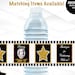 Hollywood Water Bottle Labels Printable | Red Carpet Water Bottle ...