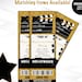Hollywood Ticket Invites | Hollywood Theme Ticket Invitation Template ...