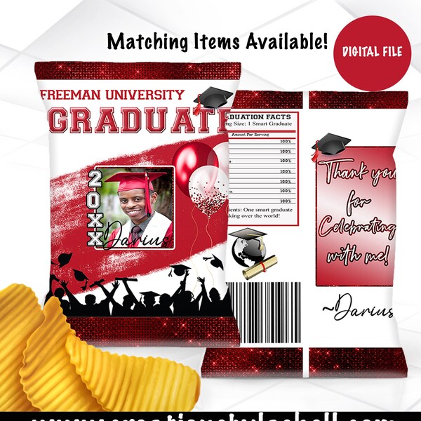 Custom Chip Bags - Etsy