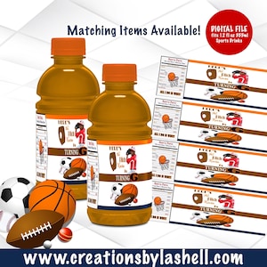 Sports Drink Labels Printable | All Star Sports Drink Labels Template ...
