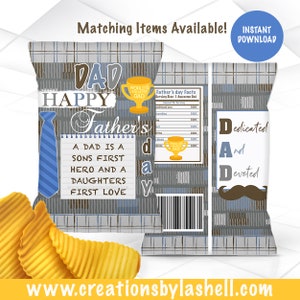Father's Day Favors Bundle Instant Download Father's Day Favors Bundle ...