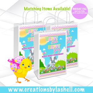 Easter Basket Stuffers Bundle Instant Download Easter Favors Bundle ...