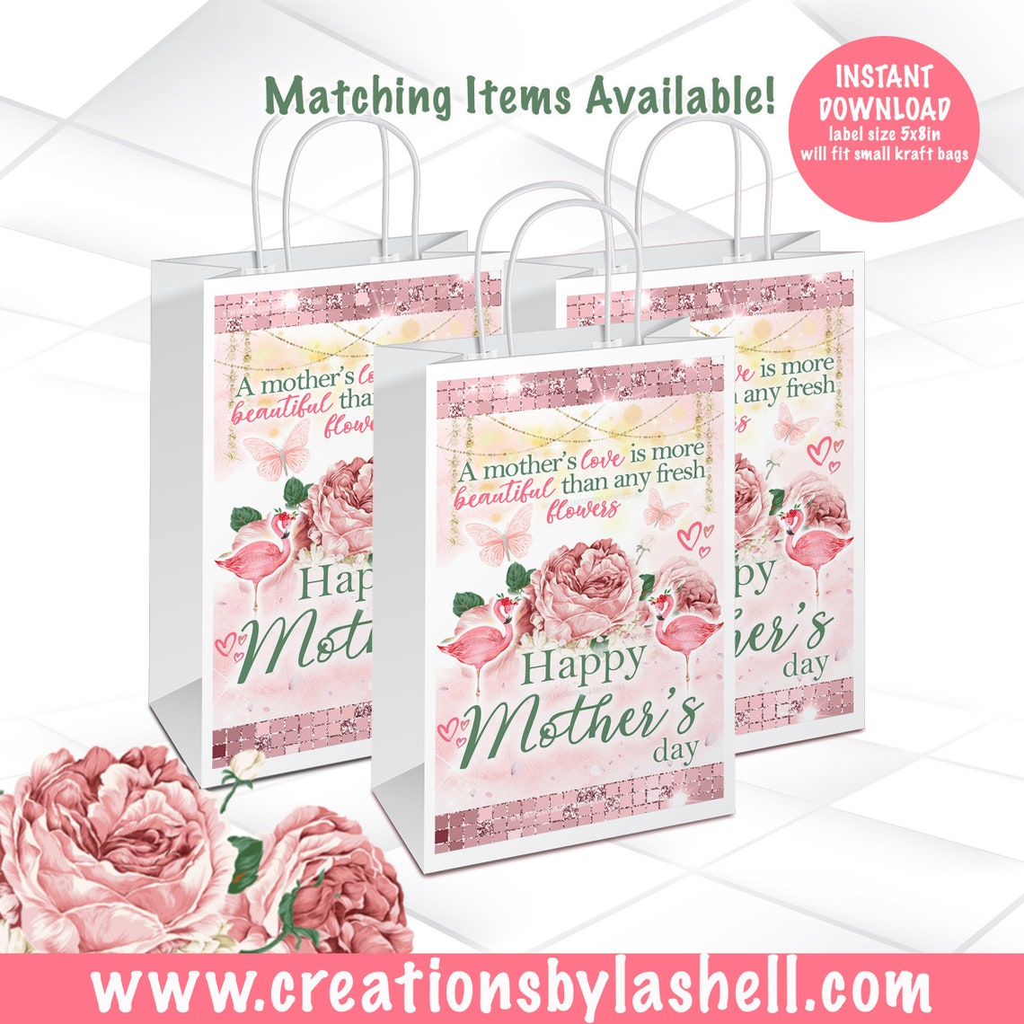 Mother's Day Favors Instant Download Bundle Mother's Day Printable ...