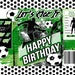 Soccer Party Labels Bundle Instant Download Soccer Party Favors Bundle ...