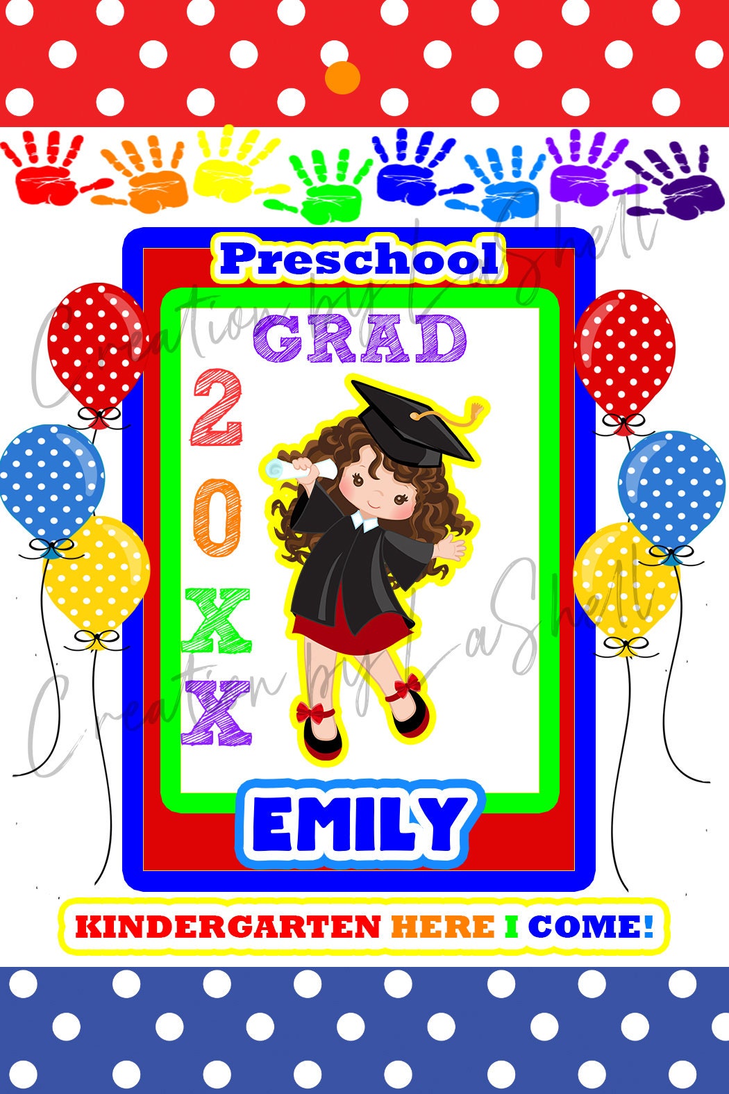 Kindergarten Graduation Border Clip Art