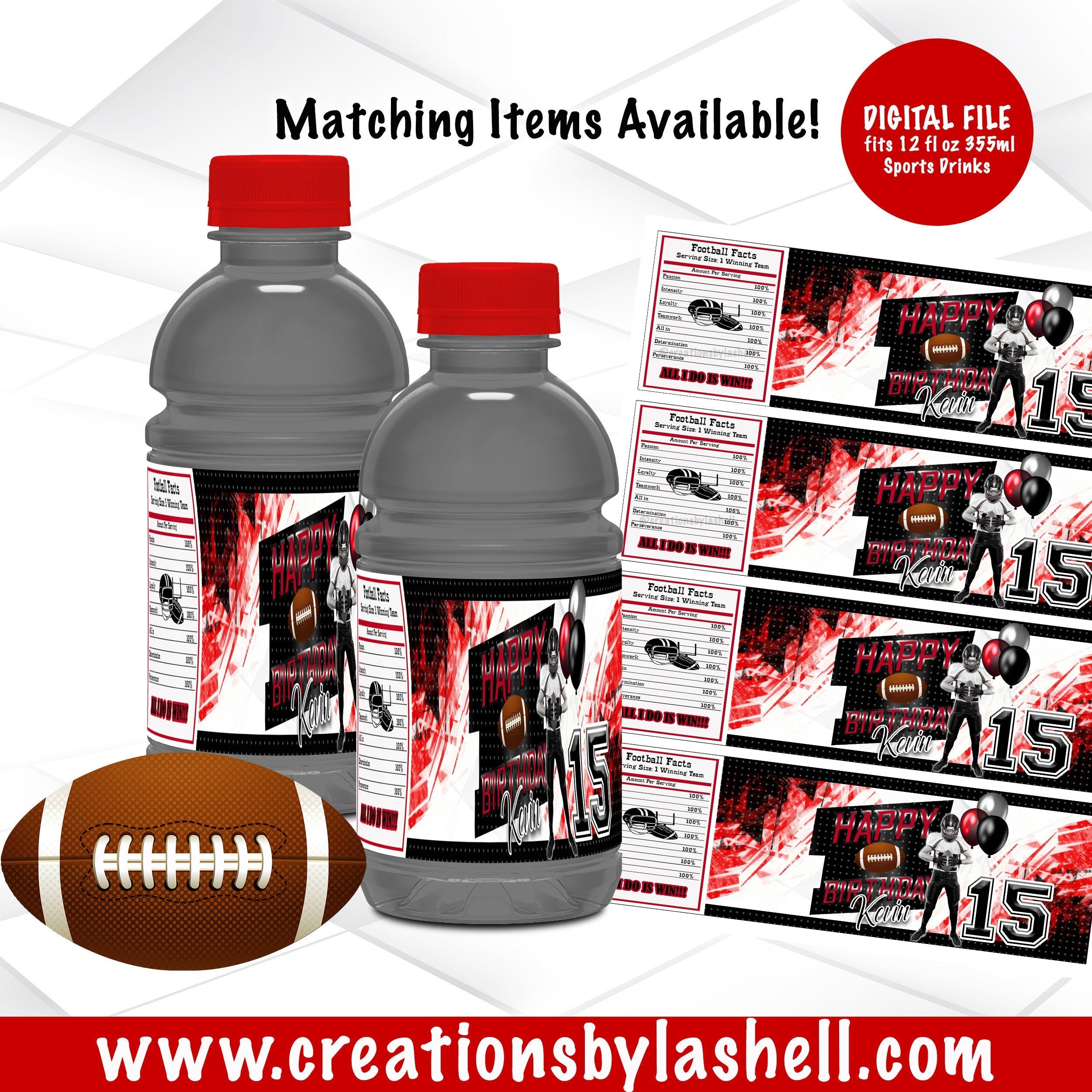 Personal Gatorade Label - Etsy