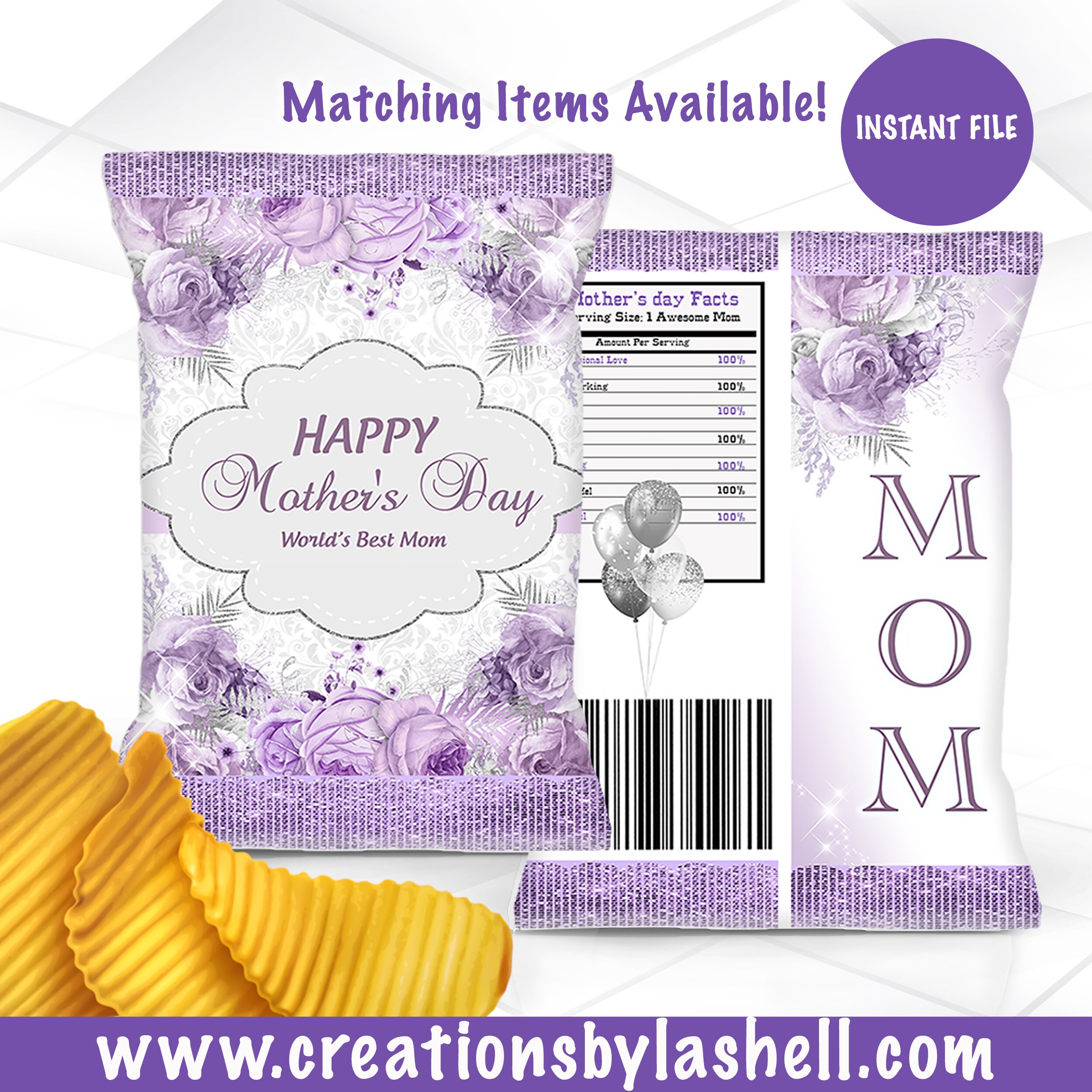 Mother's Day Favors Bundle Instant Download Mother's Day Printable ...