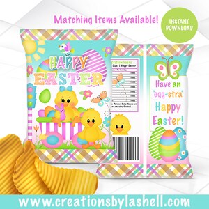 Easter Basket Stuffers Bundle Instant Download Easter Favors Bundle ...