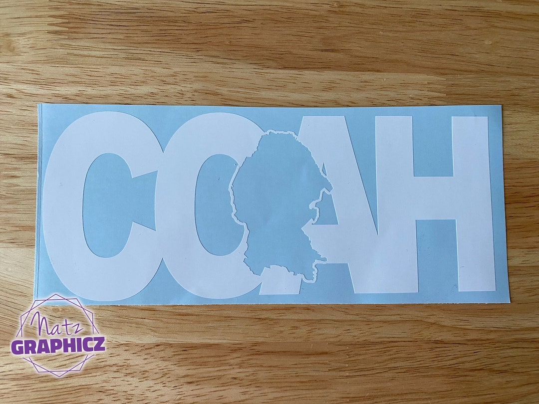 COAHUILA Decal, COAH Sticker, Hard Hat Decal, Yeti Cup Sticker, Laptop ...