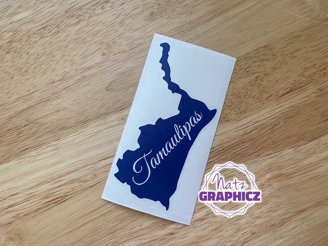 Estado De Tamaulipas Decal, Tamps Sticker, Hard Hat Decal, Yeti Cup ...