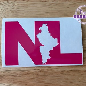 Nuevo Leon Decal NL Sticker Car Decal Truck Sticker Hard Hat Sticker ...