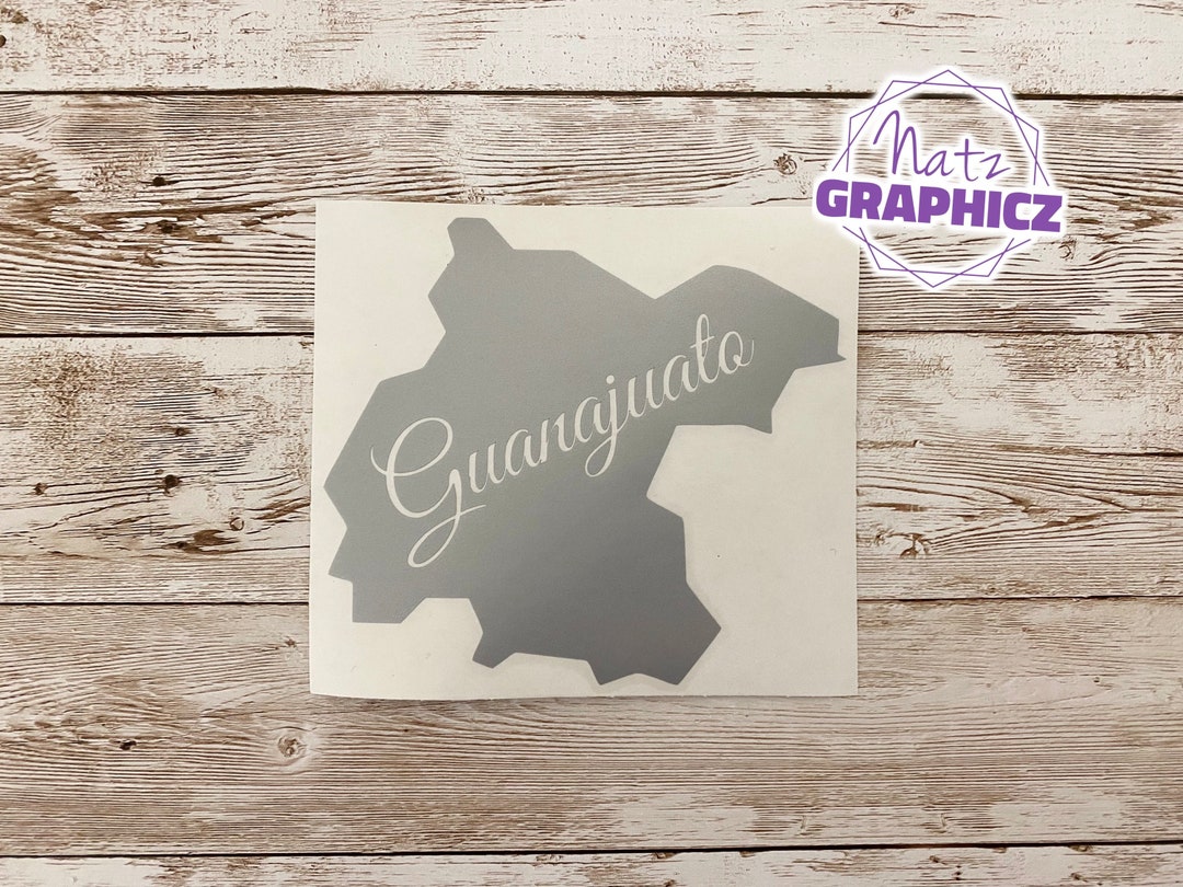 Estado De Guanajuato Decal, Gto Sticker, Hard Hat Decal, Yeti Cup ...