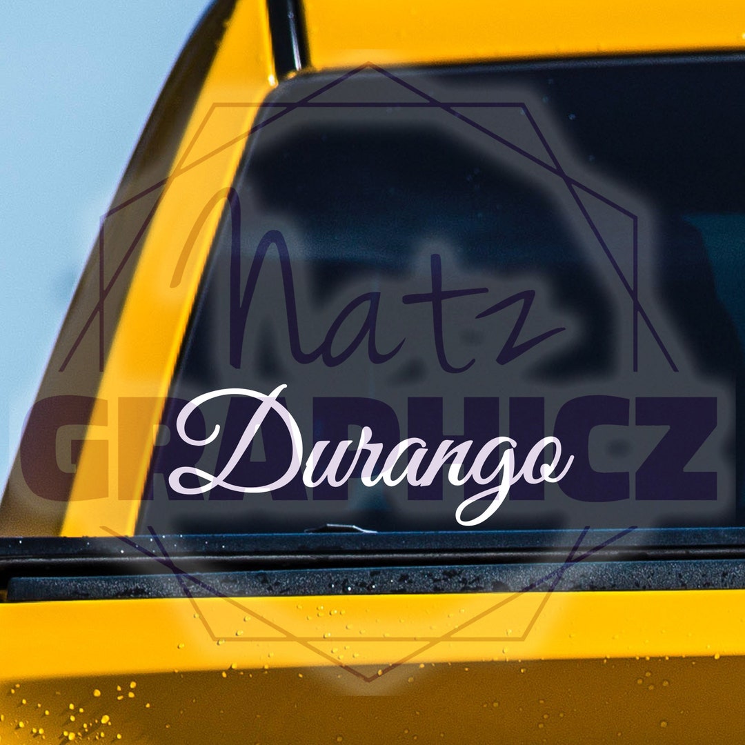 Durango Decal, Durango Sticker, DGO, Dgo Mexico Decal. DGO Sticker, Car ...