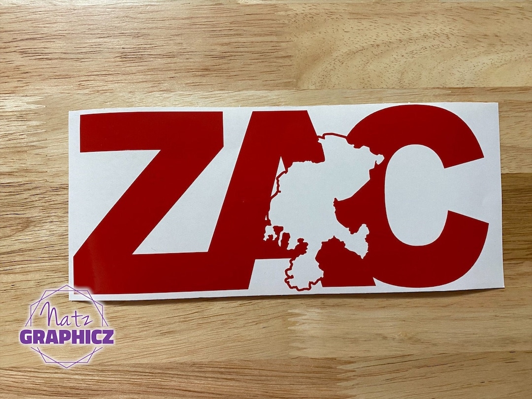 Zacatecas Sticker ZAC Decal Car Decal Truck Decal Tumbler Decal Mexico ...