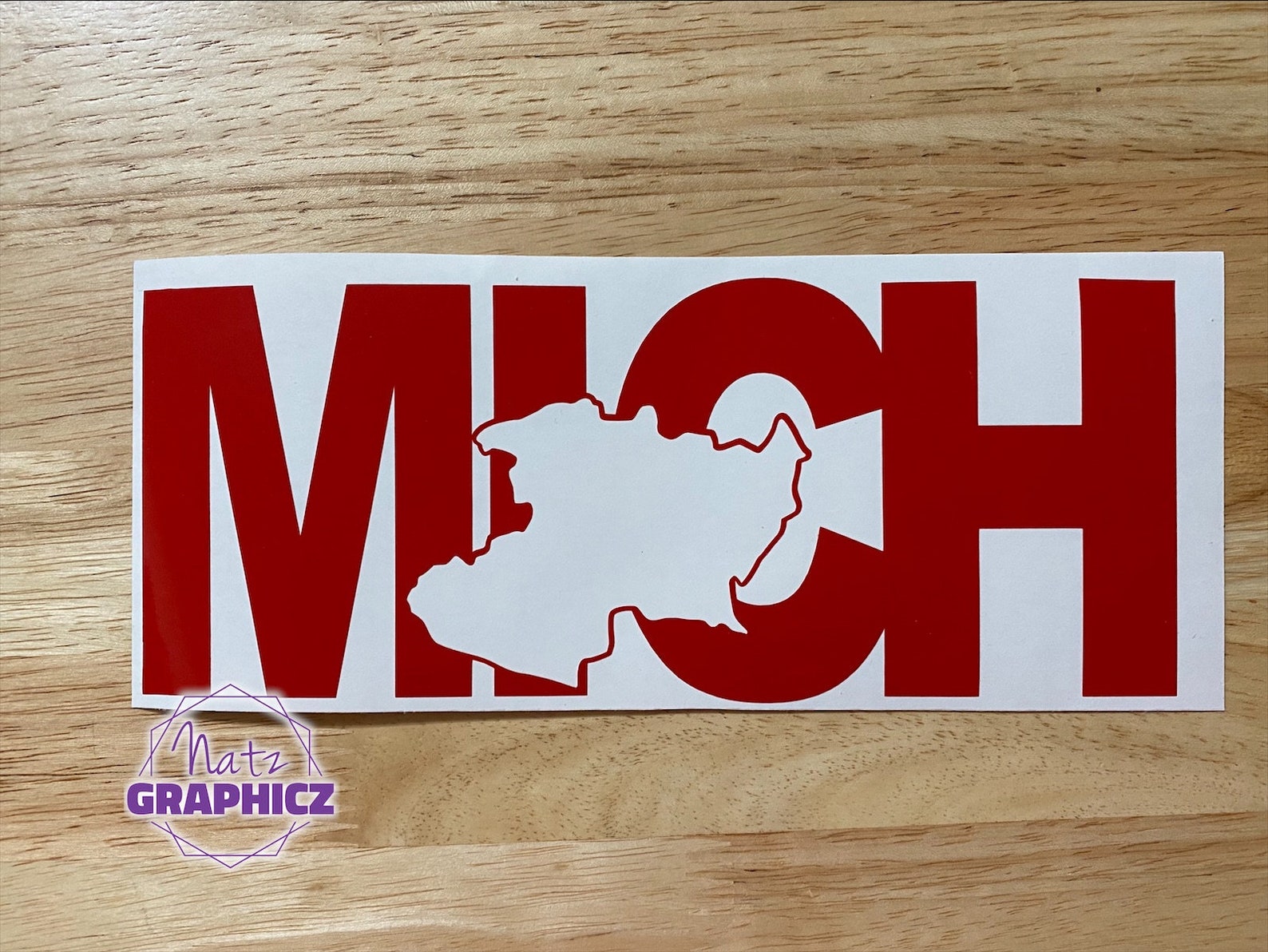 Michoacan Decal, MICH Sticker, Hard Hat Deca, Yeti Cup Sticker, Laptop ...