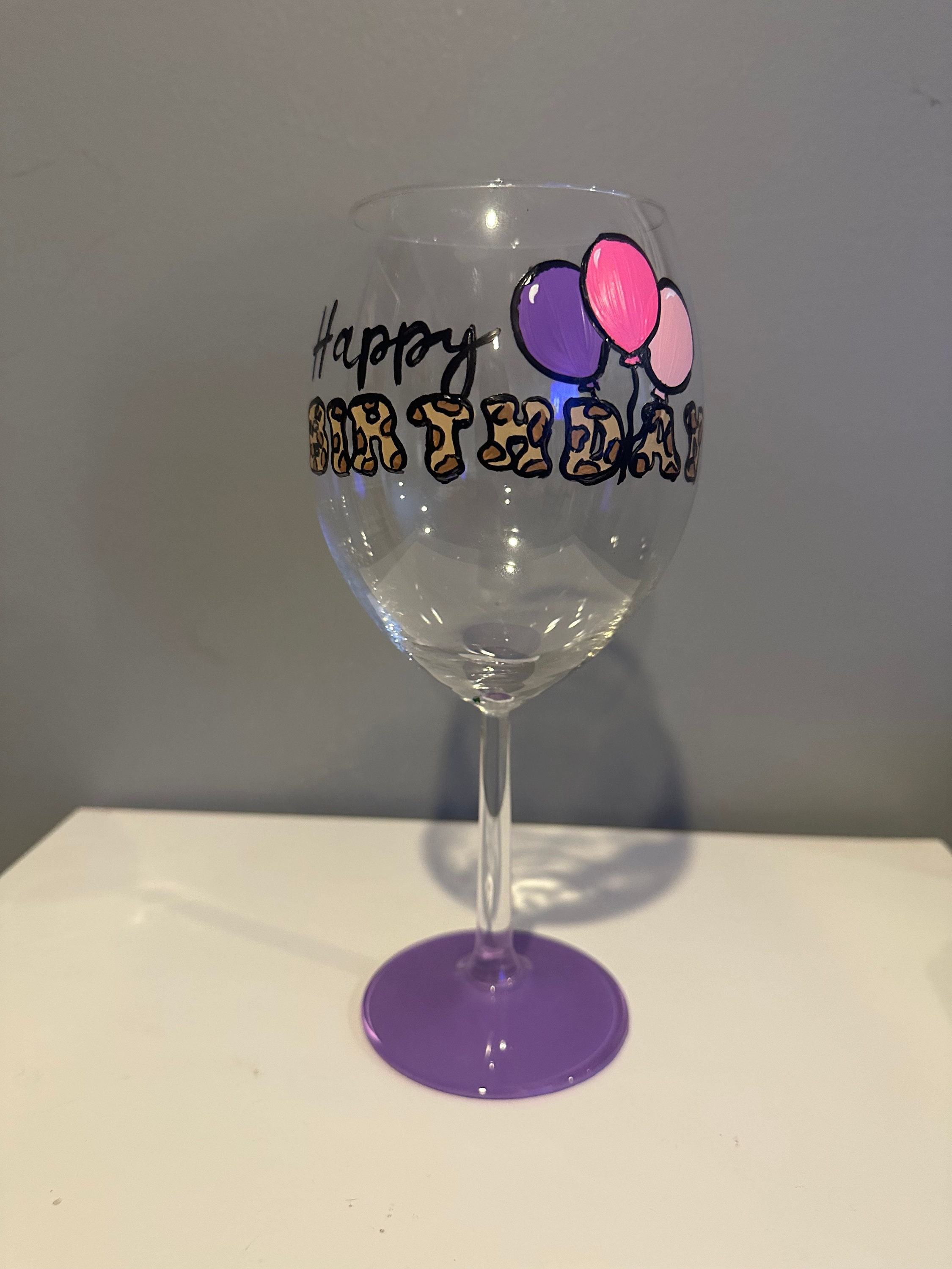 Glass Painting Designs For Birthday