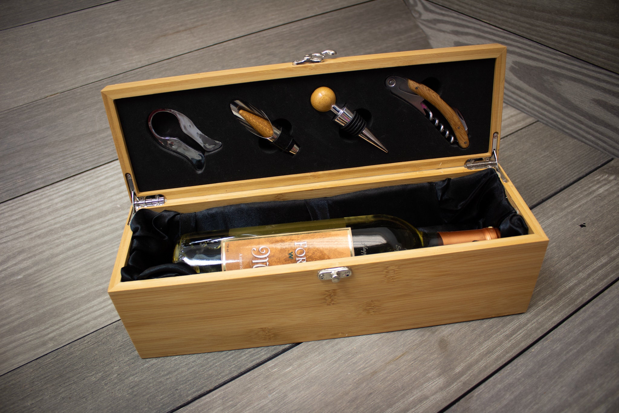 Wine Gift Box Wine Gift Package Personalized Custom Gift | Etsy