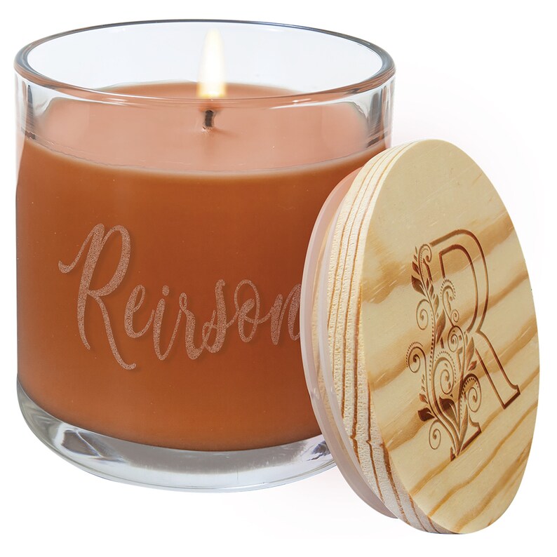 Laser Engraved Candles Personalized Candles Custom Engraved - Etsy