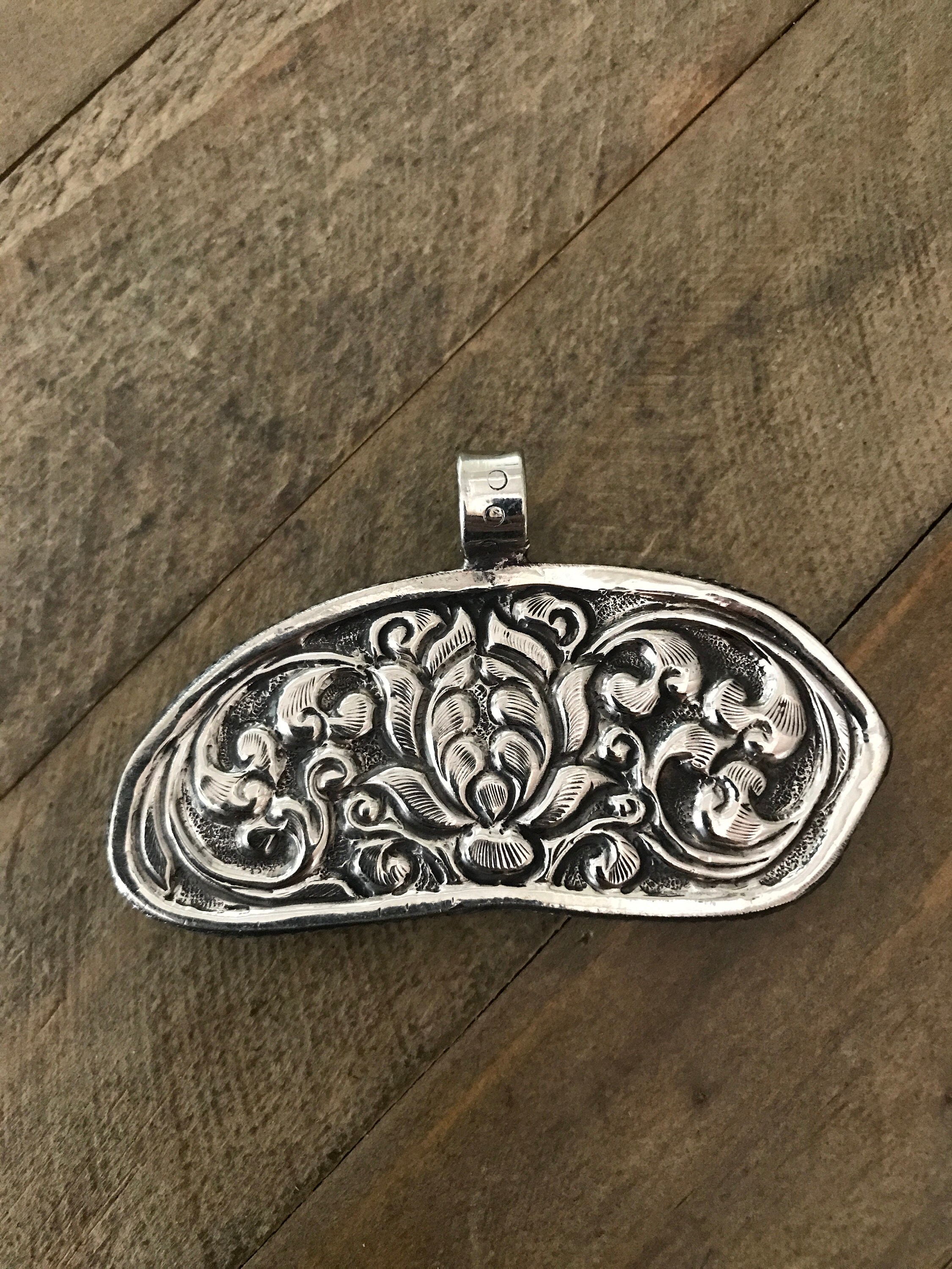 Bone Carved Rabbit Pendant, Handcrafted, Nepalese, Tibetan Repousse ...