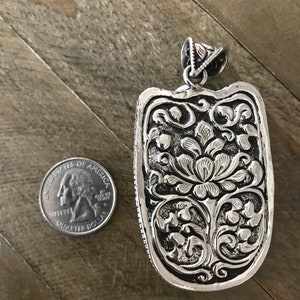 Bone Carved Rabbit Pendant, Handcrafted, Nepalese, Tibetan Repousse ...
