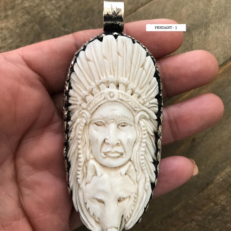 Indian Bone Beads - Etsy