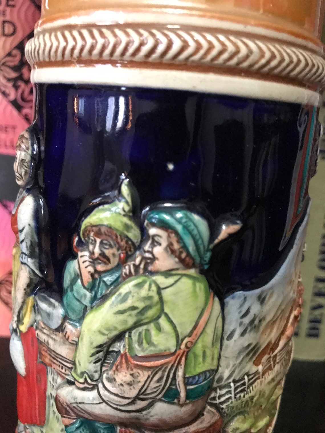 Vintage German Drinking Stein 1960s Filled Then Emptied but - Etsy