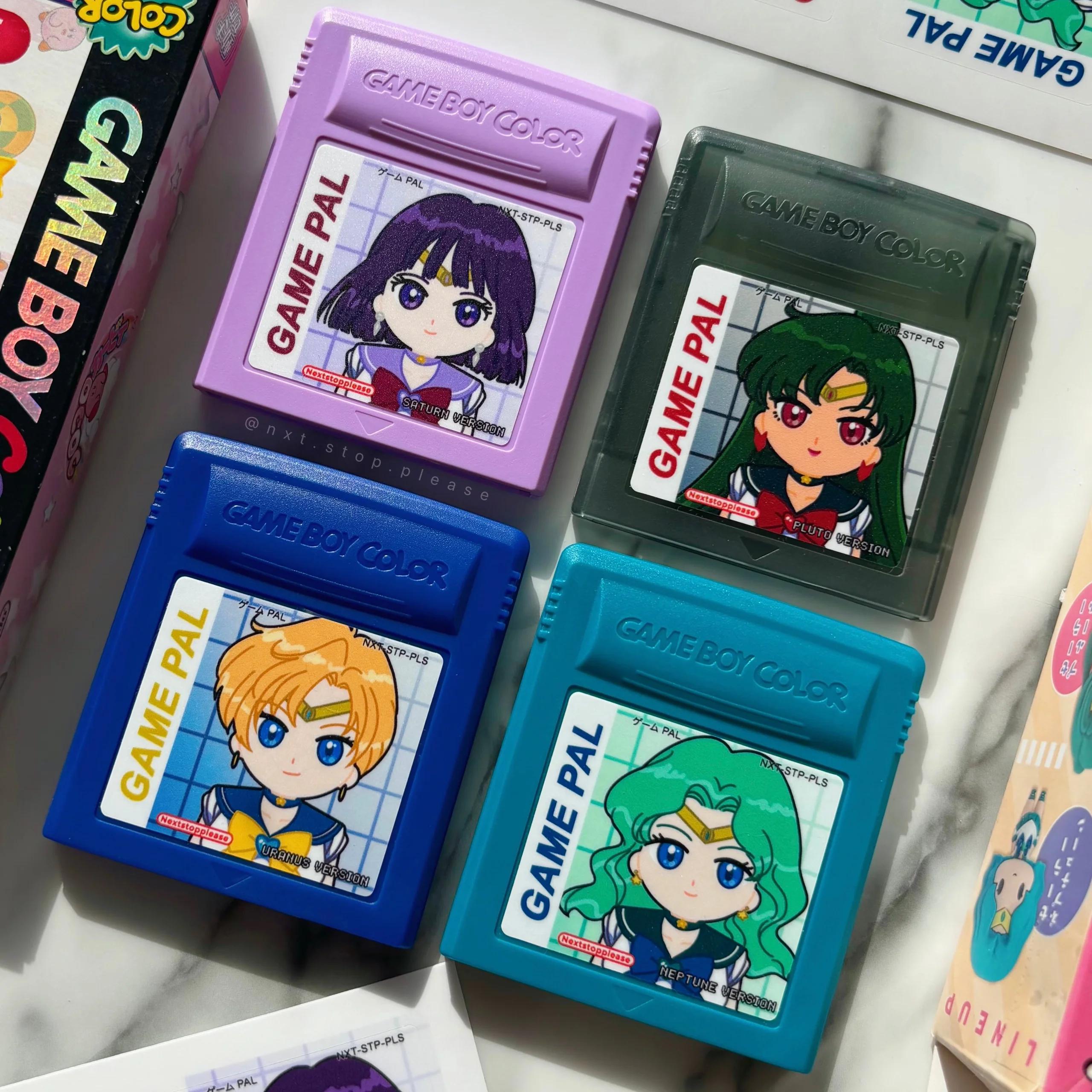 Sailor Moon Gameboy Cartridge Fridge Magnet - Mars Jupiter Venus ...