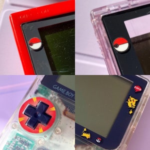 Pokemon Pikachu Game Boy Sticker Sheet - Etsy