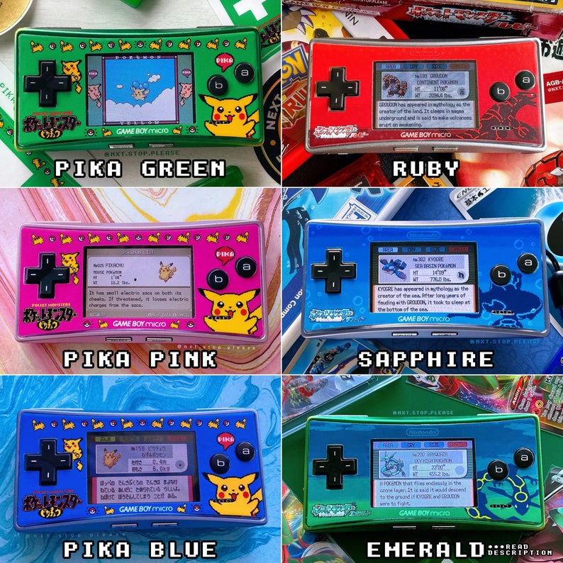 Gameboy Micro Vinyl Faceplate Sticker Decal - Etsy