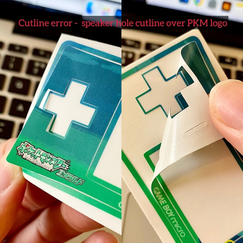 Gameboy Micro Vinyl Faceplate Sticker Decal - Etsy