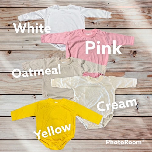 Sublimation Blanks 100% Polyester Infant Baby Long Sleeve - Etsy