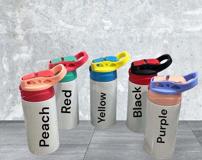 Sublimation Blank Kids Sippy Cup 12oz Tumbler - Etsy