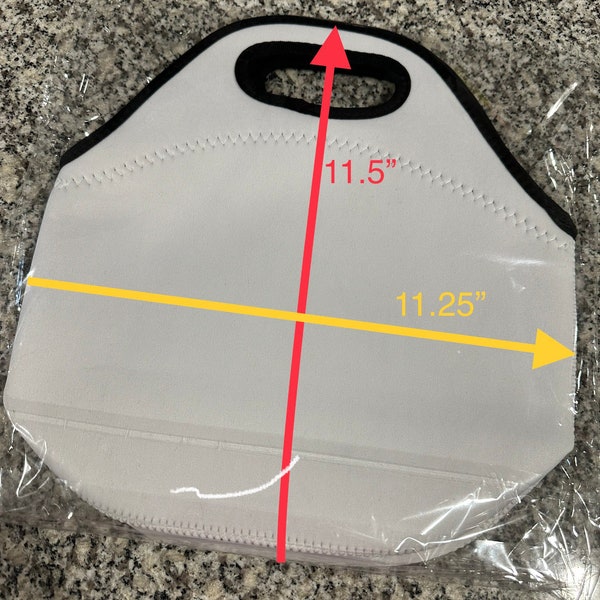 Sublimation Lunch Bag Template - Etsy